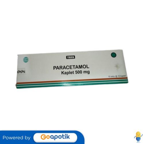 Jual Paracetamol Trifa 500 Mg Box 100 Kaplet | Shopee Indonesia