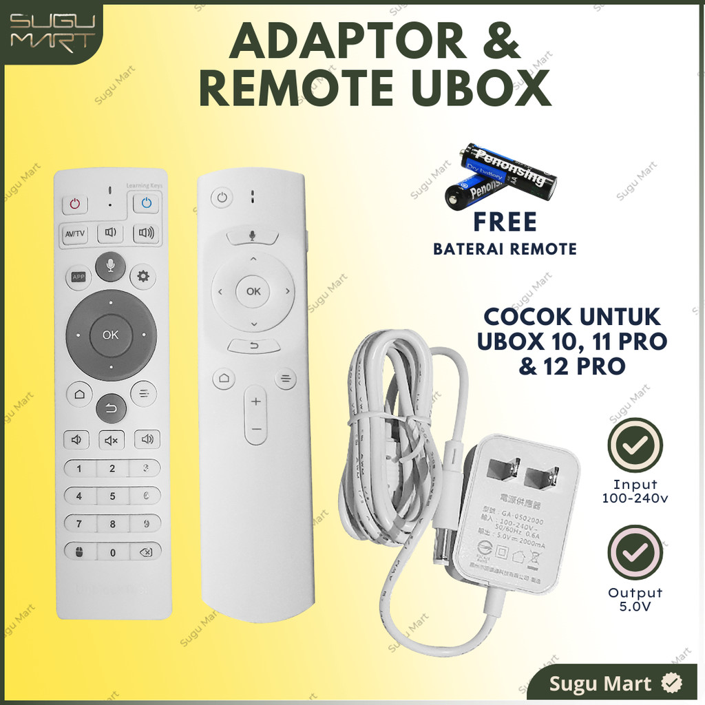 Jual Remote Adaptor Ubox | Remote Adaptor Unblock Tech UBOX | Remote ...