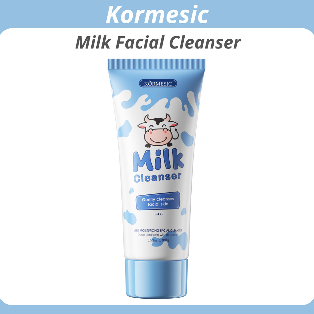 Jual Kormesic Milk Moisturizing Facial Cleanser 100g/Pembersih Wajah ...