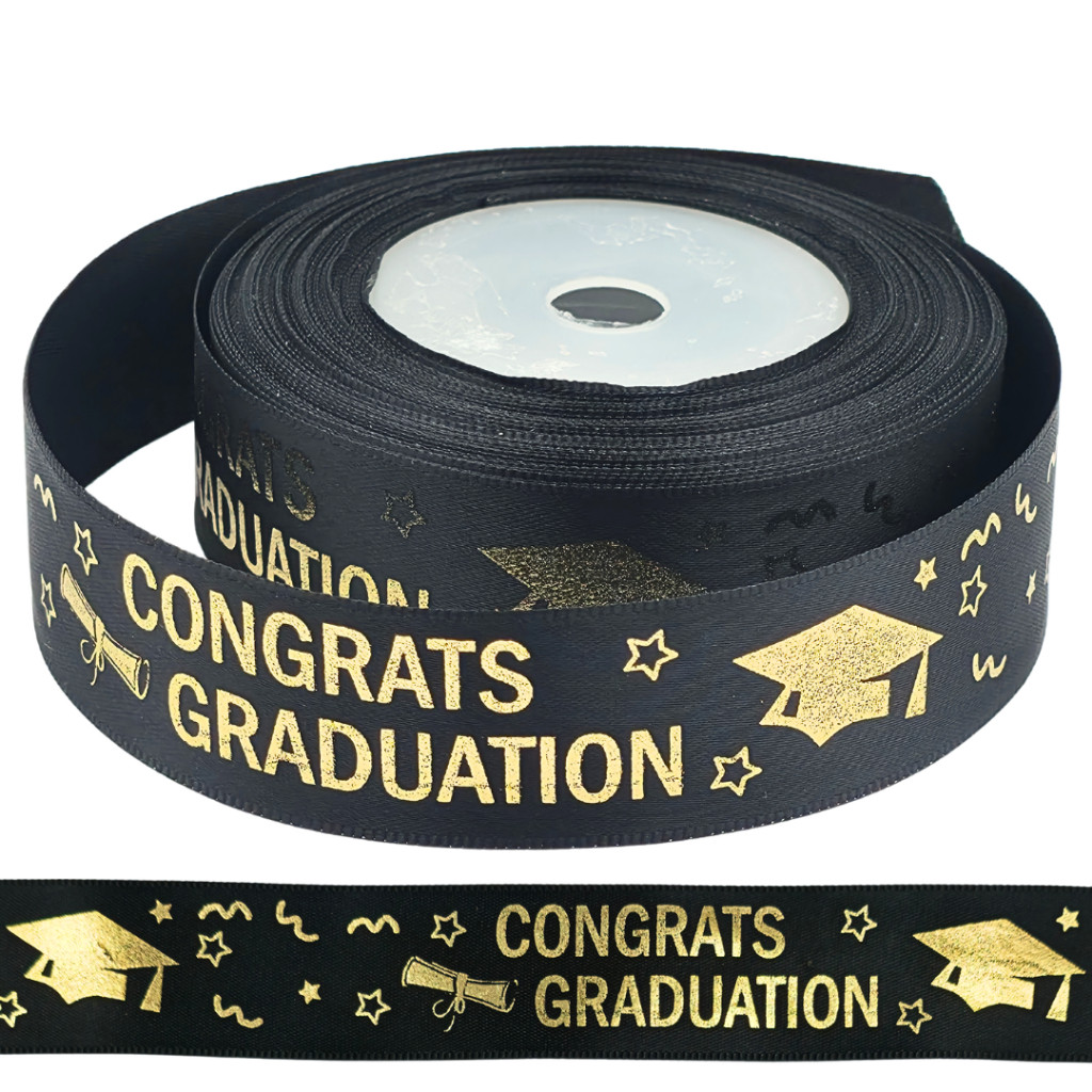 Jual Pita Wisuda Congratulation Kelulusan Congrats Graduation 1 inch 2 ...