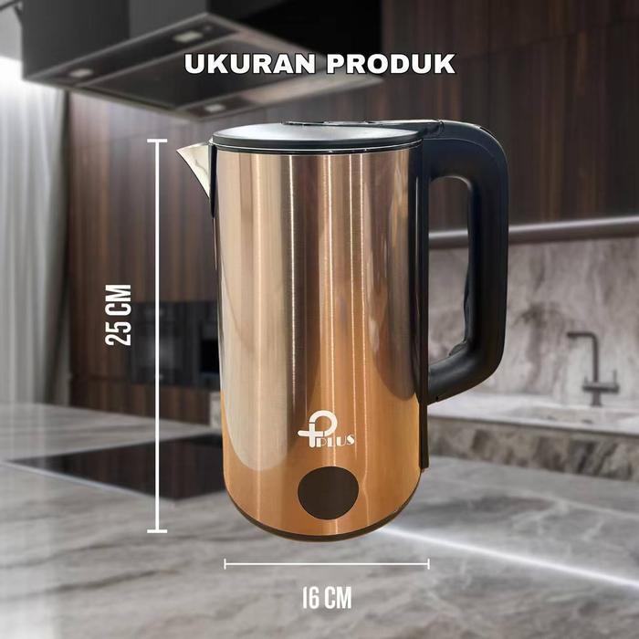 Jual PPLUS Teko Listrik 1500W 2,3L Pemanas Air Listrik Water Heater ...