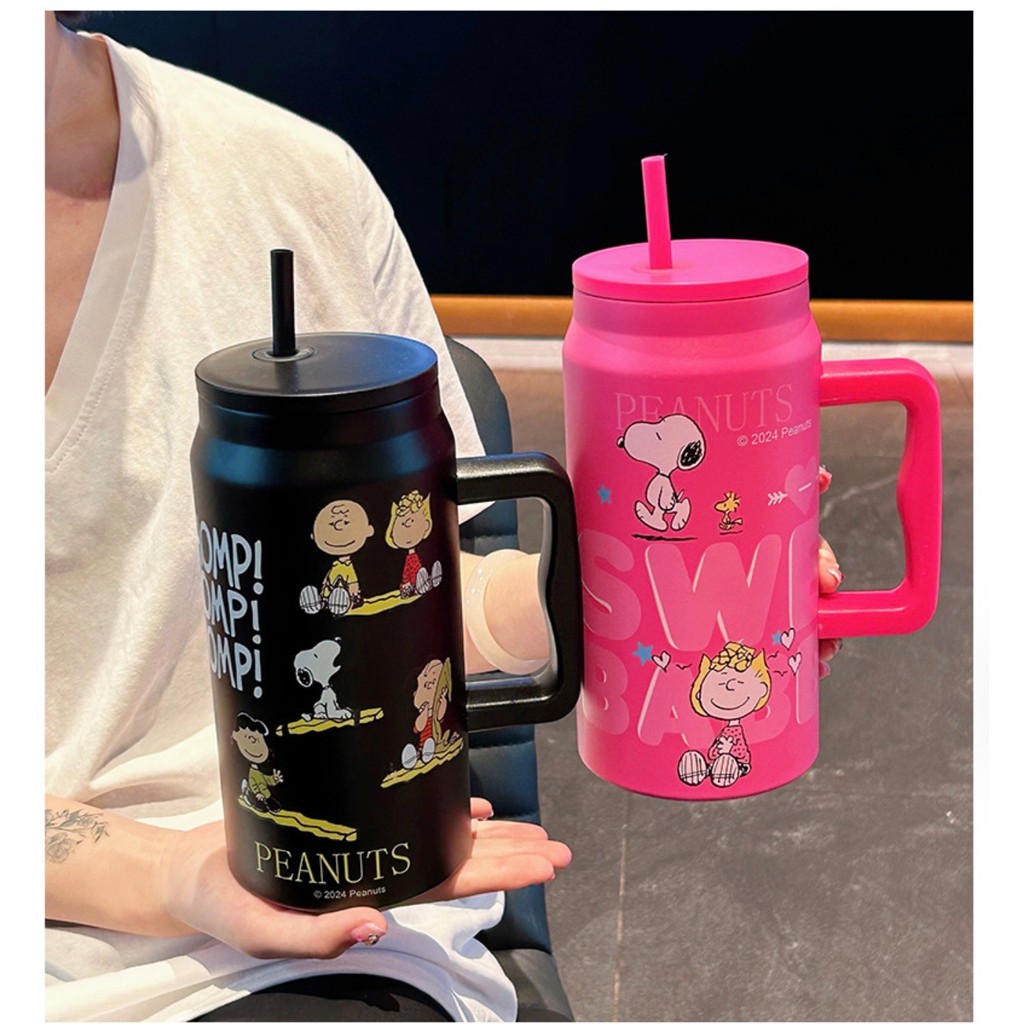 Jual Tumbler Jumbo Stainless Steel SUS 304 Karakter Snoopy Peanuts ...
