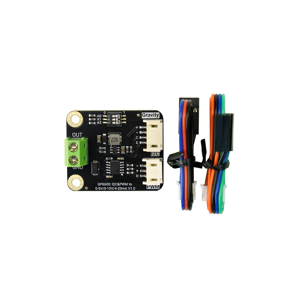 Jual DFRobot Gravity GP8600 1-Channel I2C & PWM to 0-5V / 0-10V / 4 ...