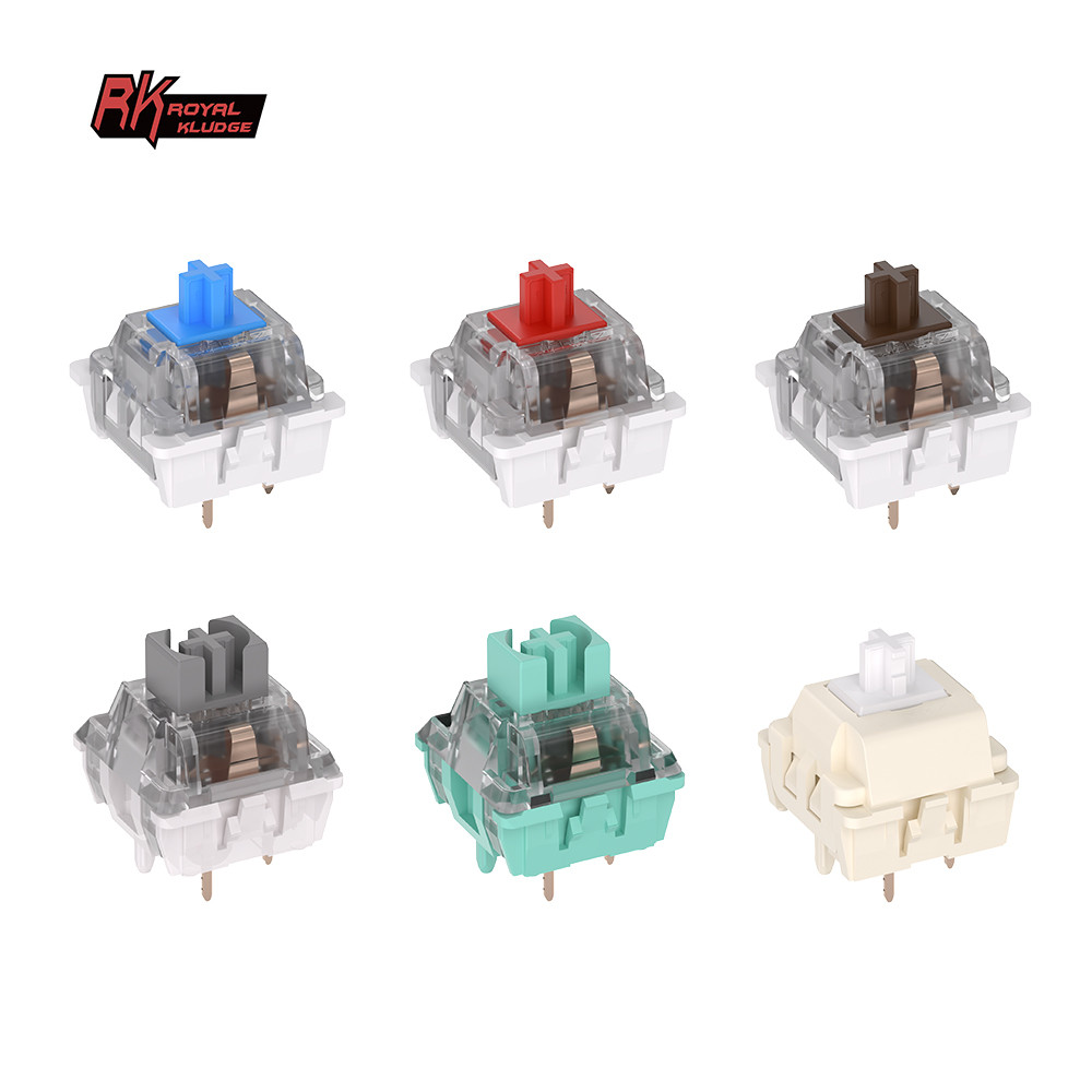 Jual RK ROYAL KLUDGE Mechanical Keyboard Switch 3/5pin Clicky Tactile ...