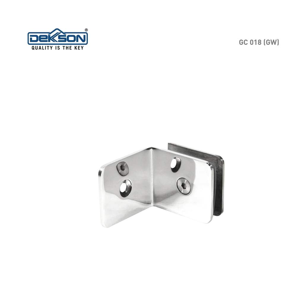 Jual DEKKSON Penjepit Kaca GC 018 Glass To Wall PSS | Shopee Indonesia
