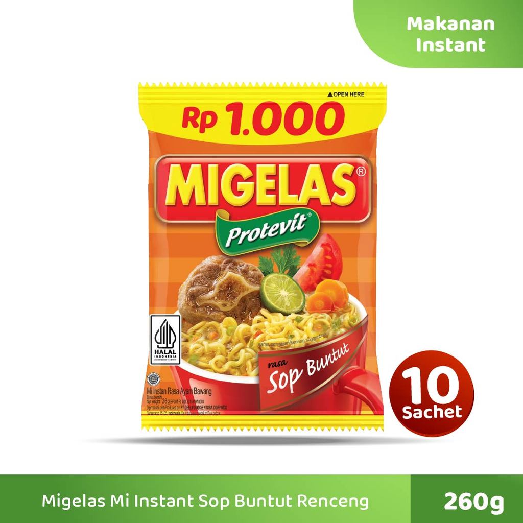 Jual Migelas Sop Buntut Renceng 10 Sachet | Shopee Indonesia