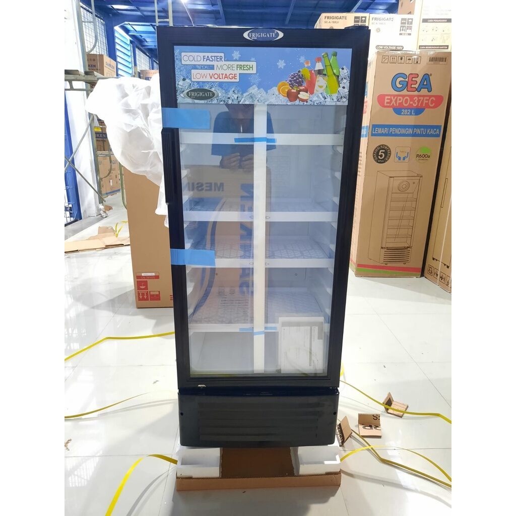 Jual showcase frigigate sca 200 kapasitas 180 liter | Shopee Indonesia