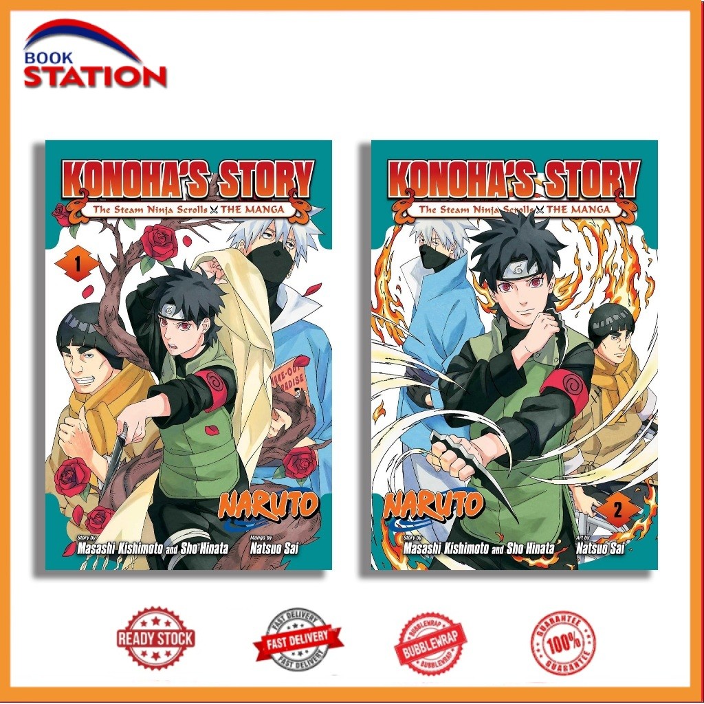 Jual Naruto: Konoha’s Story—The Steam Ninja Scrolls (manga) | Shopee ...