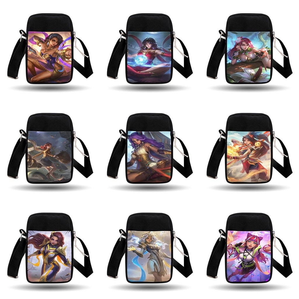 Jual Tas Selempang Rabil Bahan Kanvas Waterproof Pria Wanita Motif ...