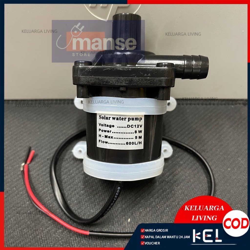 Jual Pompa Air Mini DC 12V 8W / Mini Submersible Water Pump | Shopee ...