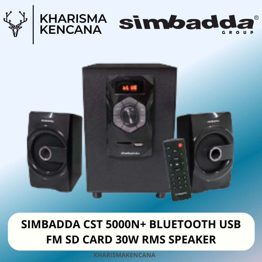 Jual SPEAKER SIMBADDA CST 5000N PLUS BLUETOOTH AUX RADIO USB | Shopee ...
