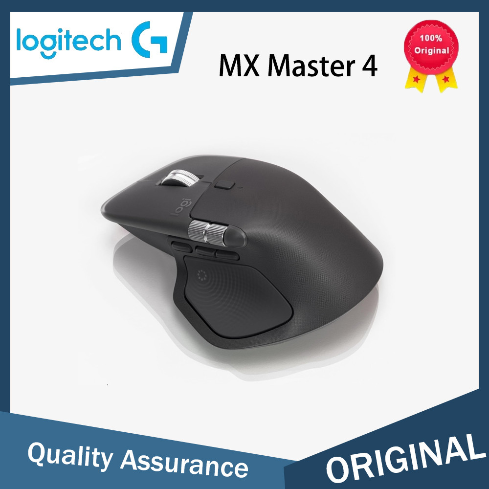 Jual MX Master 4 Logitech Wireless Bluetooth Office Mouse, Dual Mode 8K ...