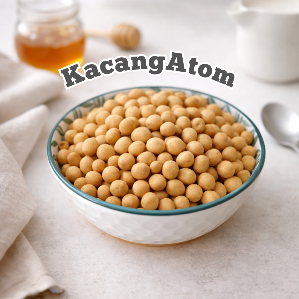 Jual [DELISH SNACKS] Kacang Atom (Grosir) 250gr 500gr 1 KG / Snack ...