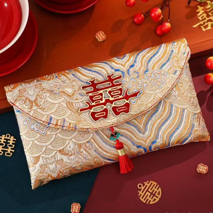Jual Angpao Kain CNY Premium Angpao Imlek Angpao Sangjit Wedding dengan ...