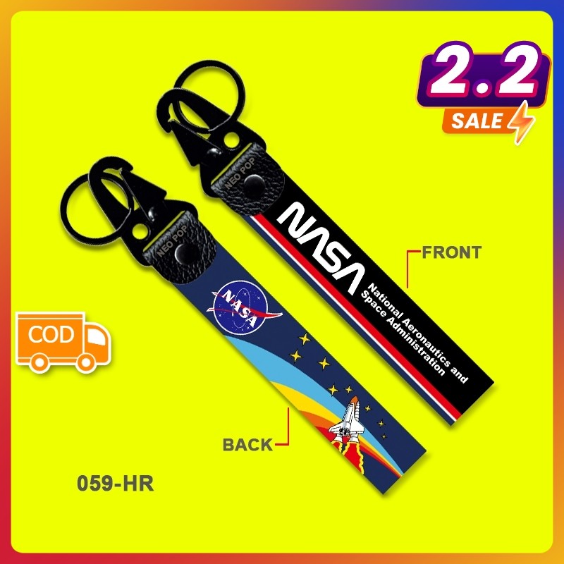 Jual GANTUNGAN KUNCI PREMIUM LOGO NASA WORM KEYCHAIN USA MISI PLANET ...