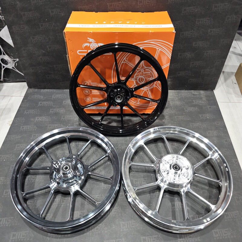 Jual Velg Velek CMG CNC Exact Palang 10 R17 185 250 Kawasaki Ninja R SS ...