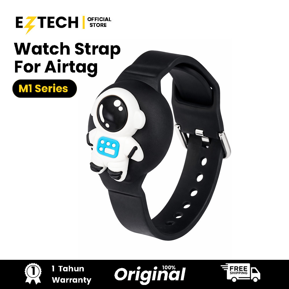 Jual Airtag Watch Strap Silicon Smart Tag WaterProof | Smart Tracker ...