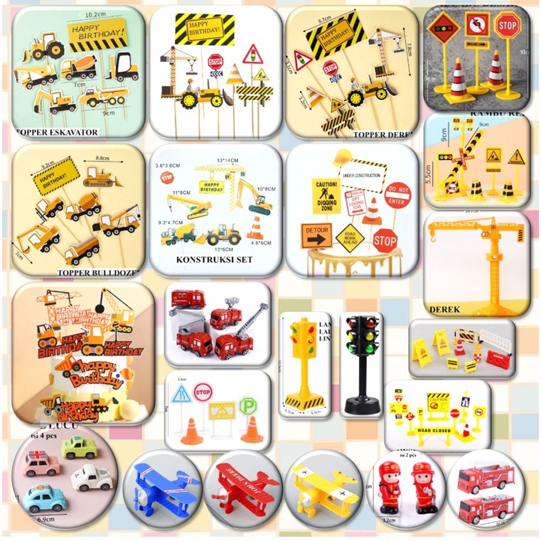 Jual Topper Mobil Car Derek Rambu Road Sign Konstruksi Beko ...