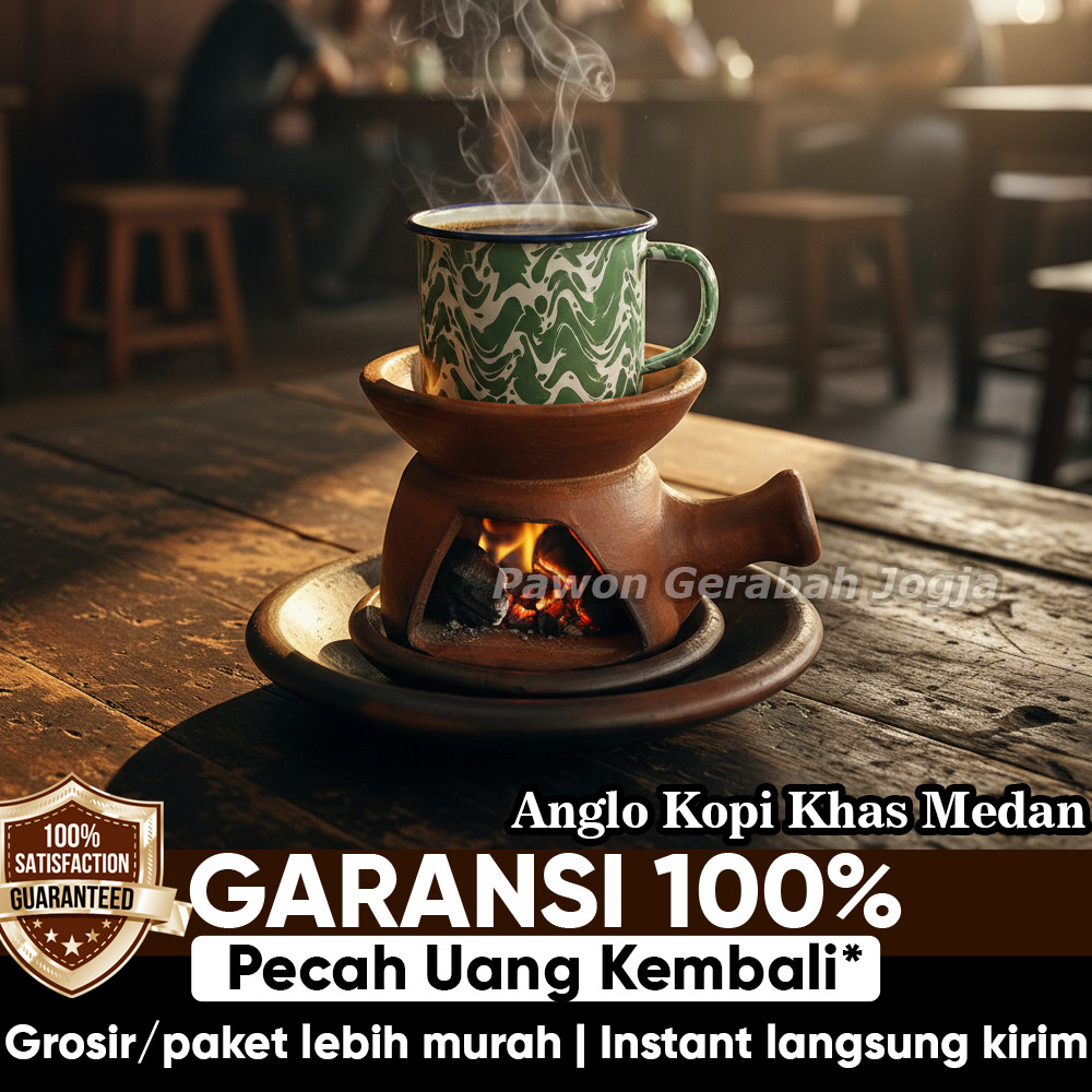 Jual Pawon Gerabah | Anglo Kopi Arang Tradisional Medan – Tungku Kopi ...