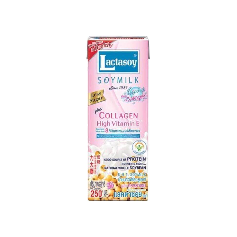 Jual Lactasoy Susu Kedelai Collagen 250 ml | Shopee Indonesia