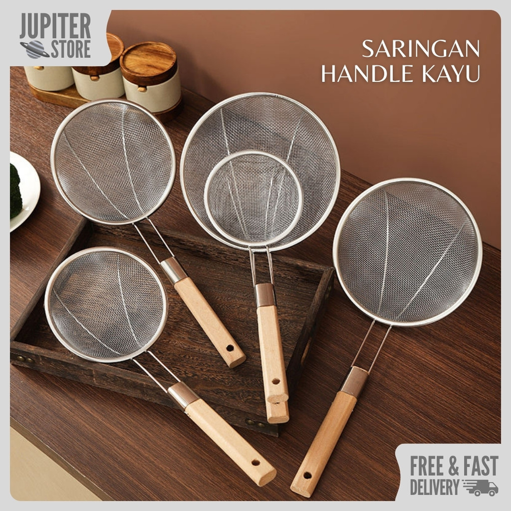 Jual Kicthensio - Saringan Minyak Goreng Stainless Steel 16-22CM ...