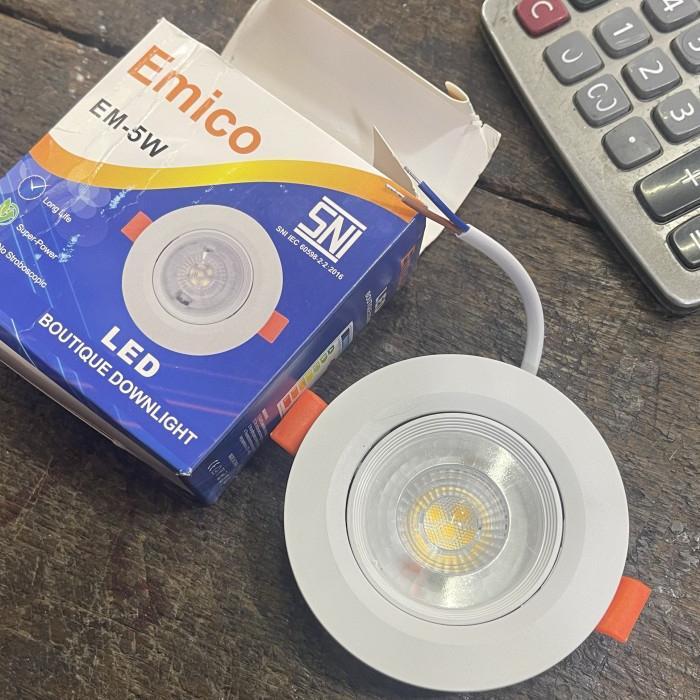 Jual EMICO DOWNLIGHT LED 5 WATT | Shopee Indonesia