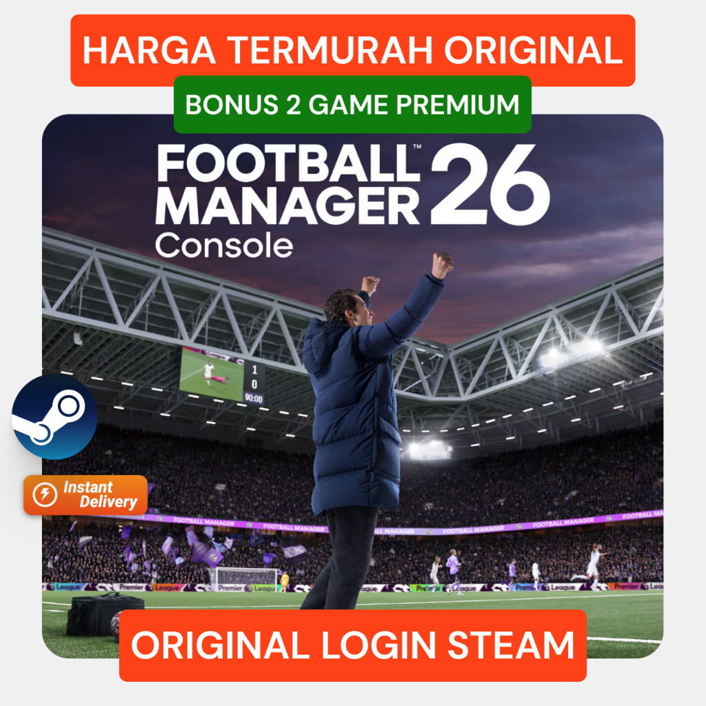 Jual [ANP] Football Manager 2026 Game Editor Original Steam Game Laptop ...