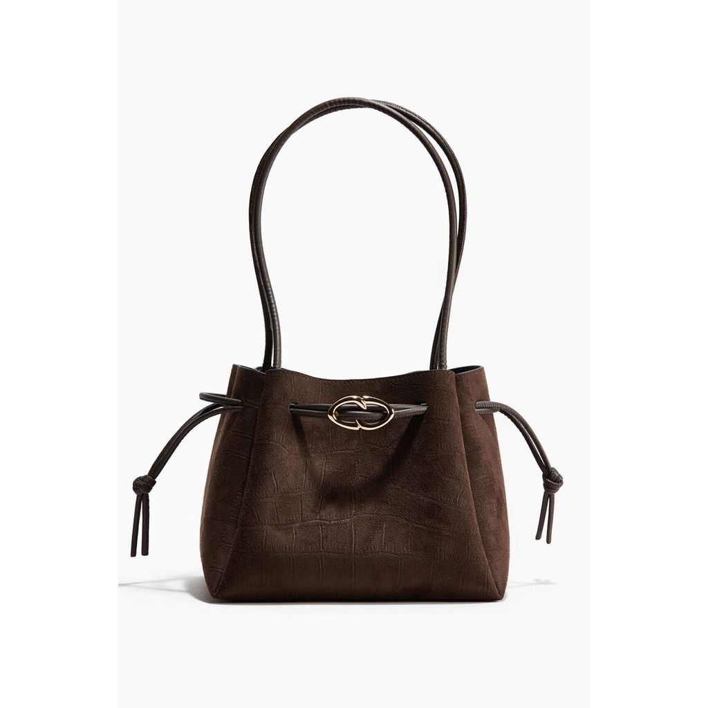 Jual H&M Wanita Tas Bahu Dengan Detail Tali Serut 1318948 | Shopee ...