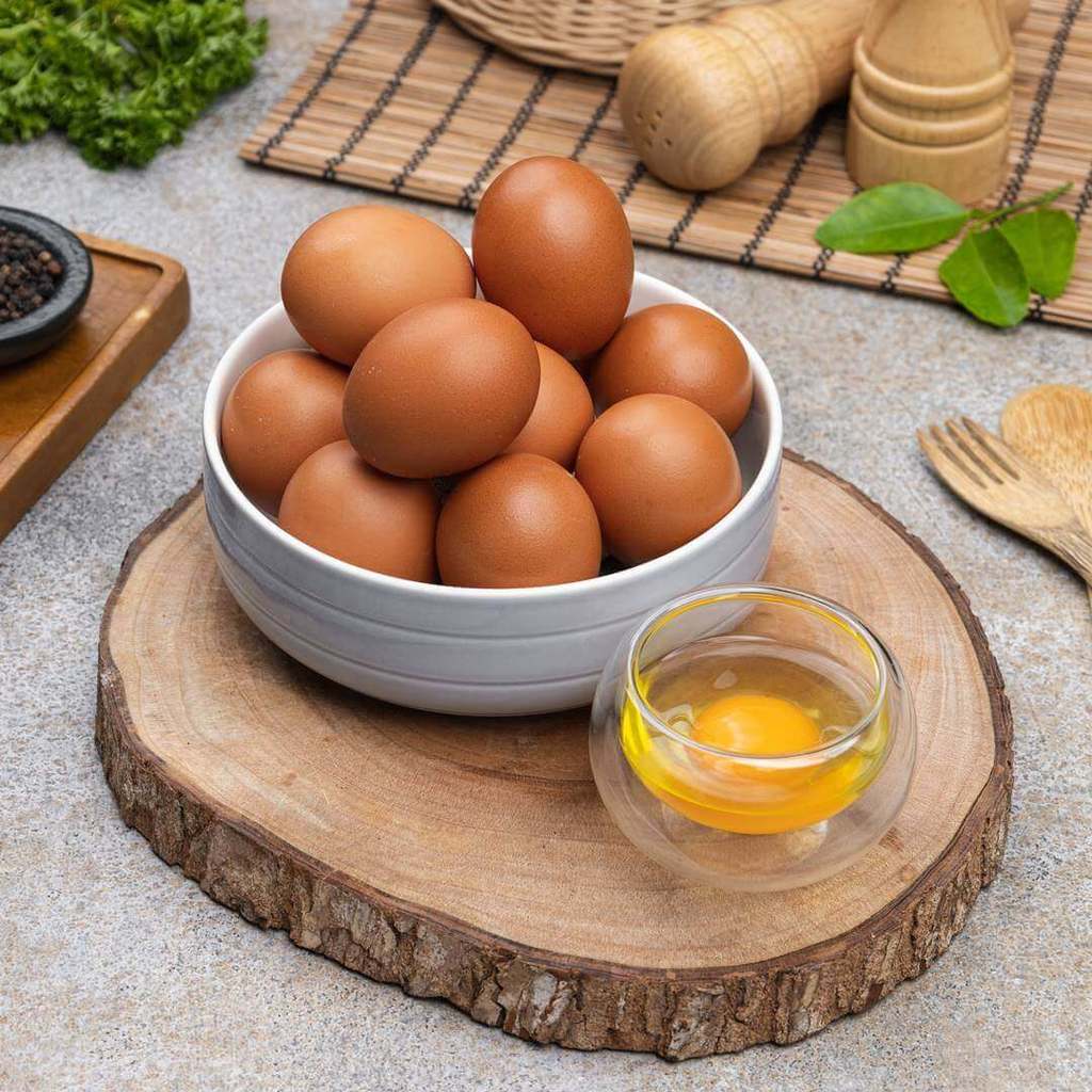 Jual Telur Ayam Sunny Farm Egg (10 pcs / pack) | Shopee Indonesia