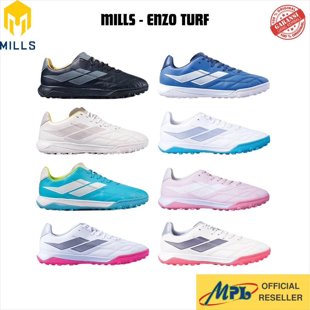 Jual SEPATU FUTSAL MILLS ENZO TURF | Shopee Indonesia
