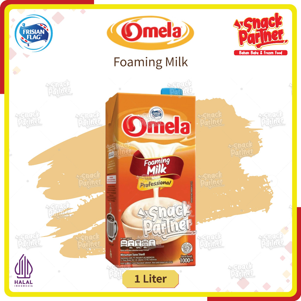 Jual OMELA FOAMING MILK PROFESSIONAL 1 LITER by Frisian Flag - Susu ...