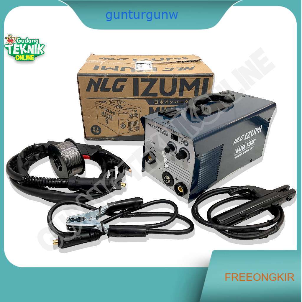 Jual Mesin Las Listrik MIG IZUMI MIG138 GASLESS MMA / Mesin Las Travo ...