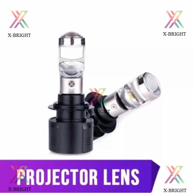 Jual Lampu Mini Projector Led Motor H4 H6 H7 M8 M9 RTD Sinar Terang ...