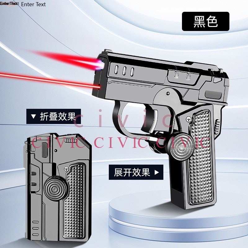 Jual korek api bara model pistol mainan korek gas spiner toys pistol ...