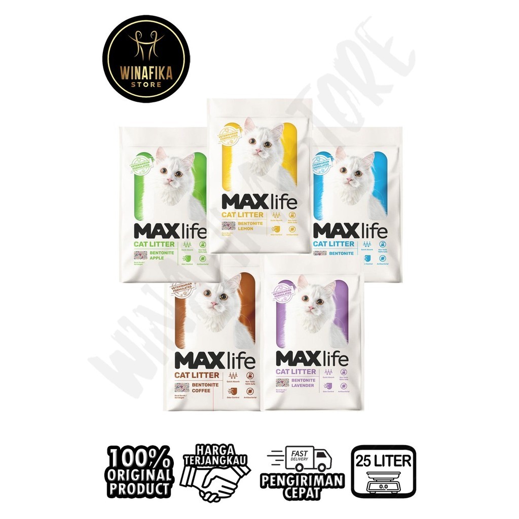 Jual PASIR MAXLIFE CAT 25 LITER | Shopee Indonesia