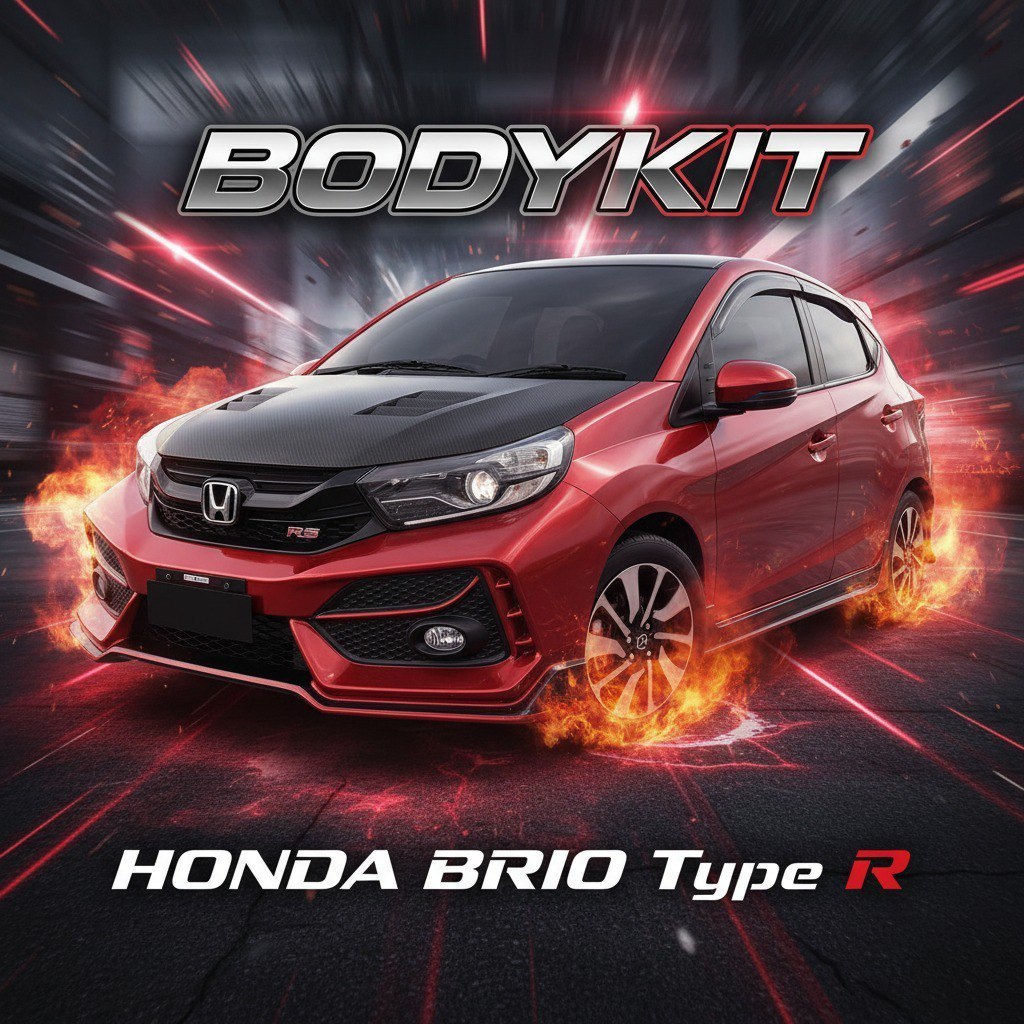 Jual bodikit bodykit honda new brio bodykit brio bodykit brio type r ...