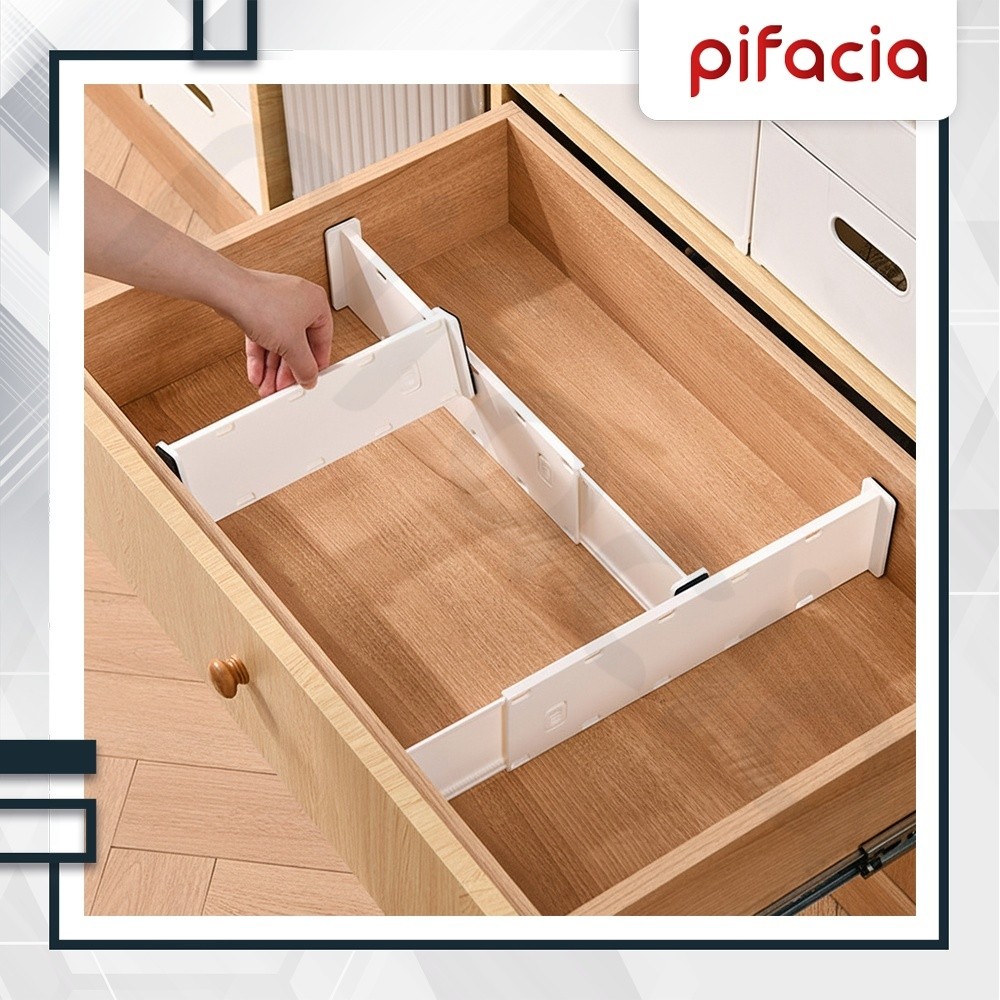 Jual PIFACIA Sekat Laci Organizer Baju Partisi Drawer Pembatas Desain ...