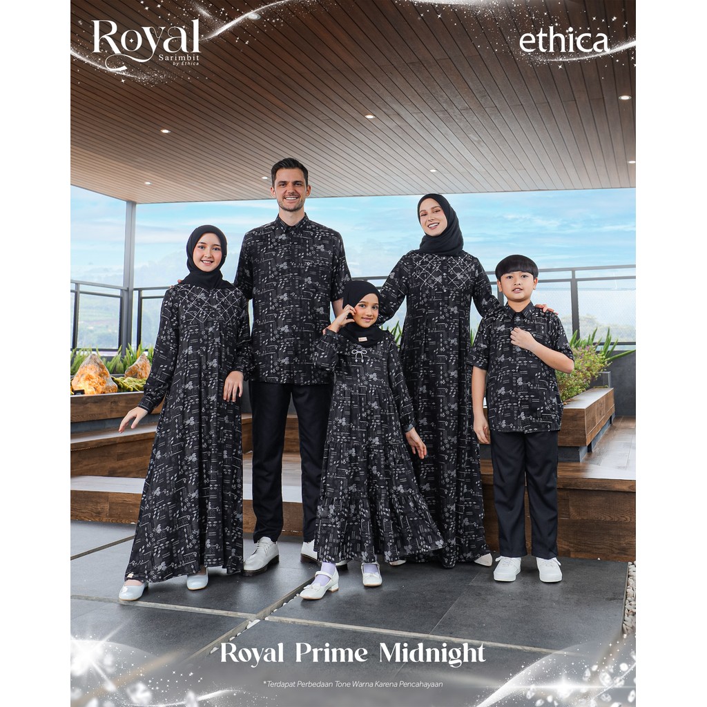 Jual Ethica | Royal Prime Midnight Set Sarimbit Keluarga 2026 | Shopee ...