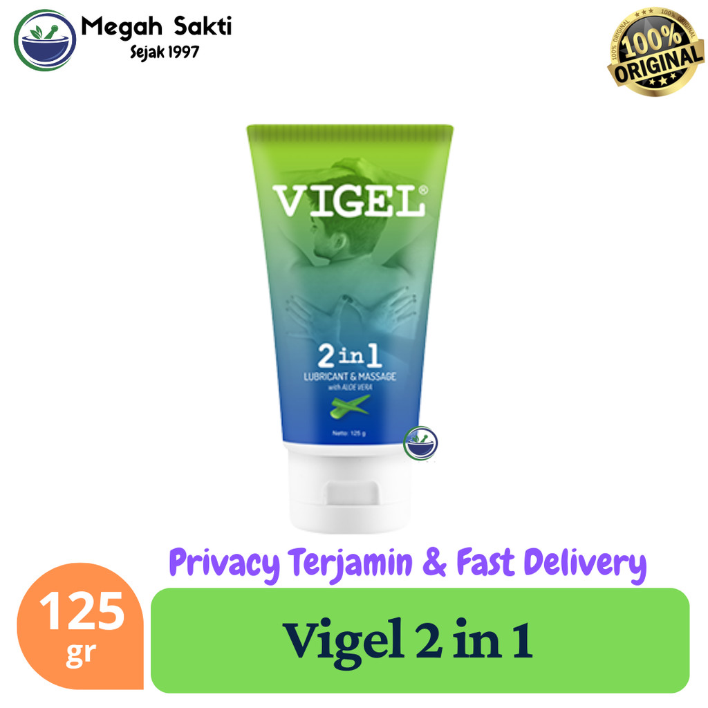 Jual Megah Sakti - Vigel 2 In 1 Lubricant And Massage 125 gR | Shopee ...