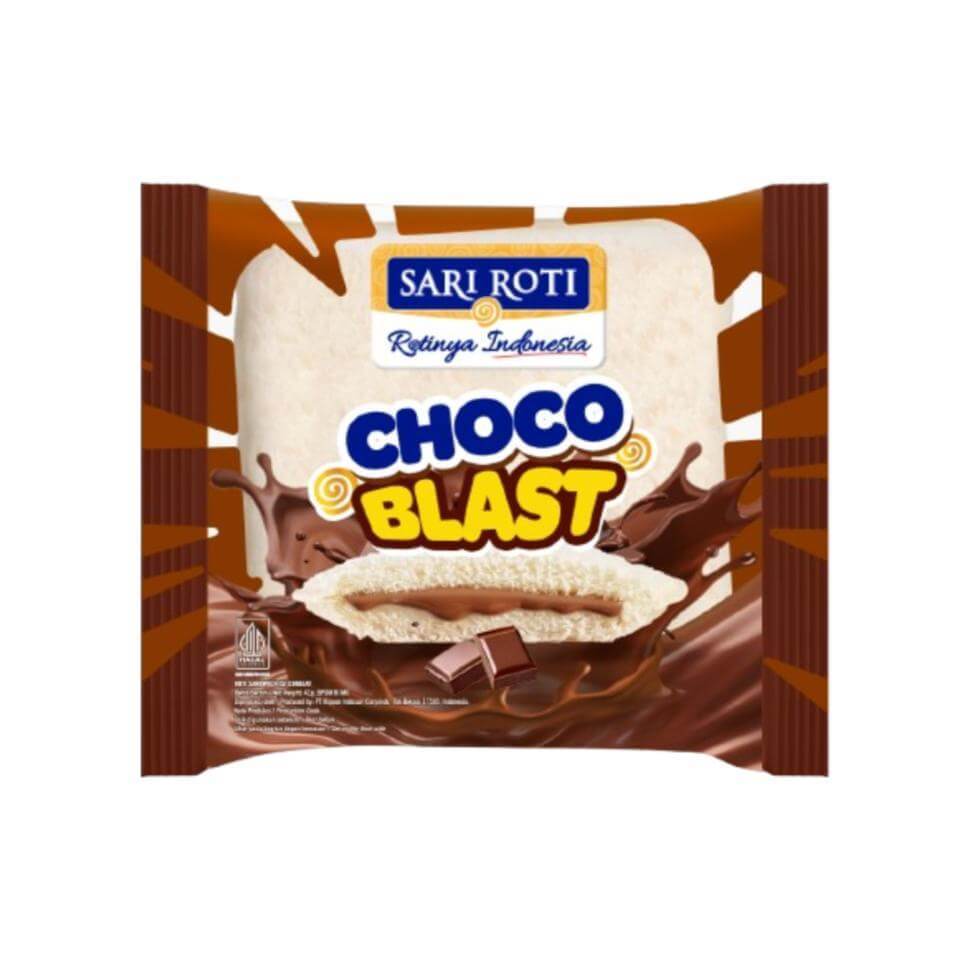 Jual Sari Roti Roti Sandwich Choco Blast 45 gram | Shopee Indonesia