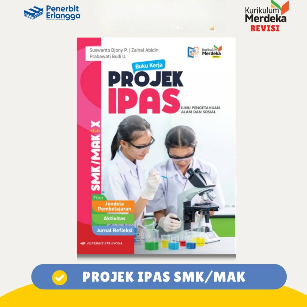 Jual [Erlangga ] Projek Ipas Smk/10 Kurikulum Merdeka Revisi | Shopee ...