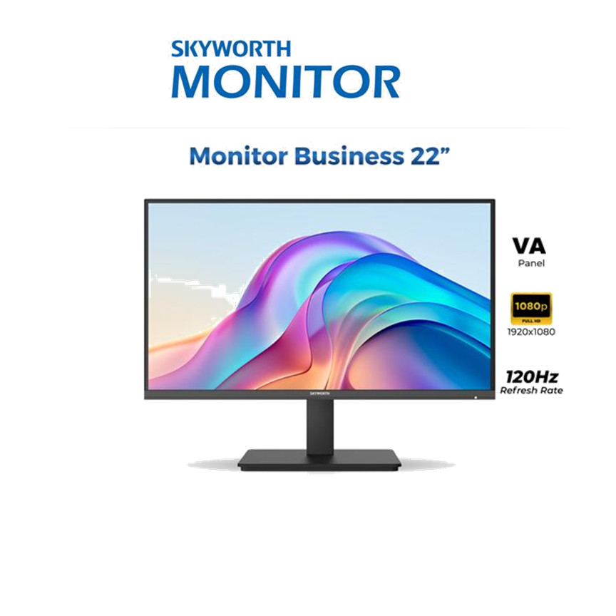 Jual SKYWORTH MONITOR 22 INCH F22B30F FHD 1080P HDMI 1MS 120Hz | Shopee ...