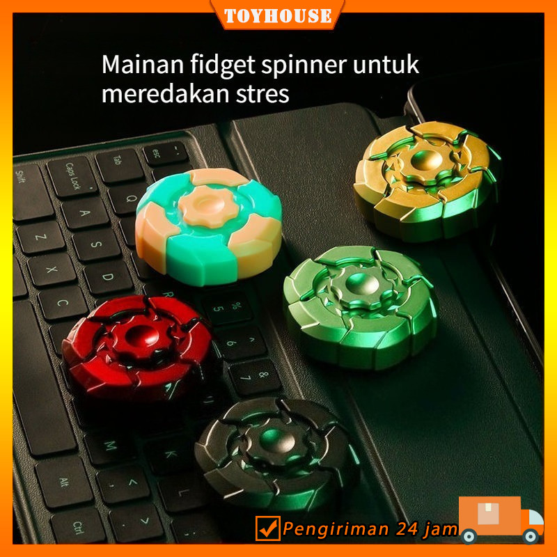 Jual [Ready] Mainan Fidget Spinner Mainan Edukatif Anak-anak Fidget ...