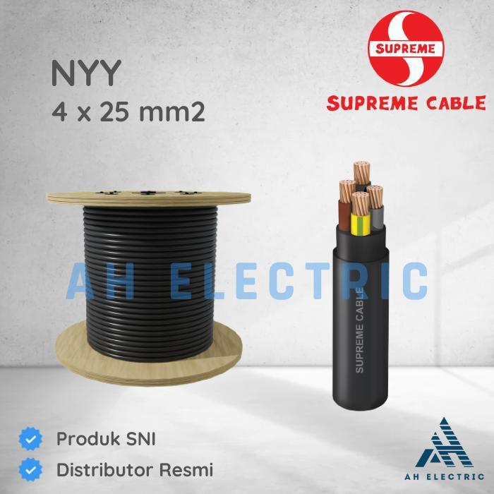 Jual Kabel NYY 4x25 mm2 SUPREME ( NYY 4 x 25 mm NYY 4x25mm 4x25mm2 ...