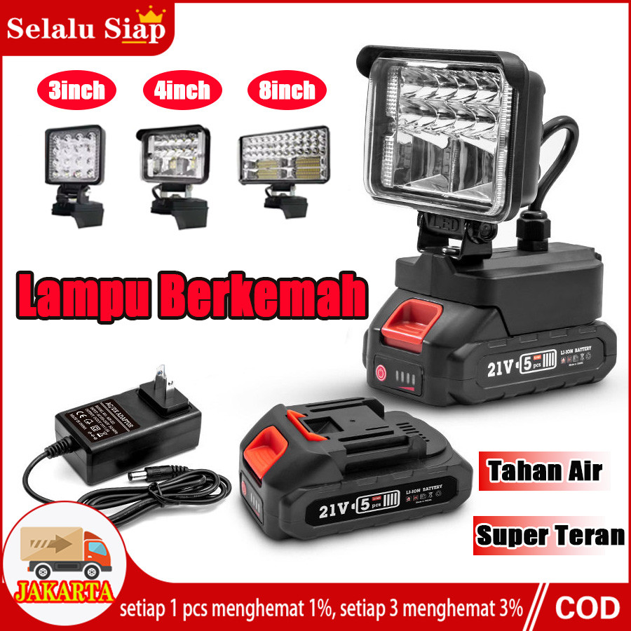 Jual 3inch/4inch/8inch Lampu darurat luar High Lumens Paling Kuat/Lampu ...