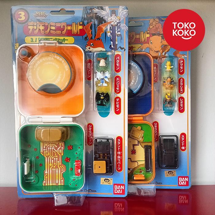 Jual Digimon World - Polly Pocket - BANDAI (Agumon & Patamon) | Shopee ...