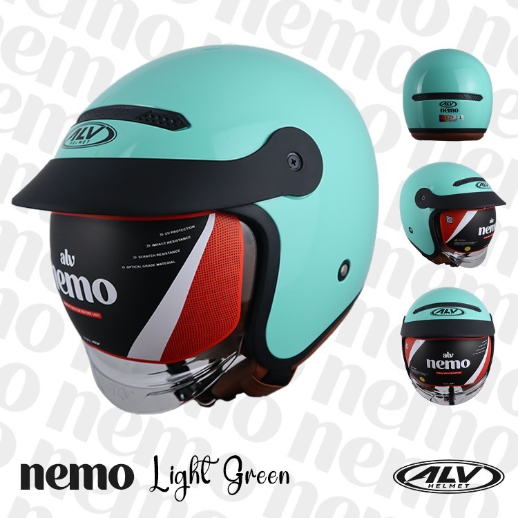 Jual HELM ALV NEMO ORIGINAL HELM KEREN MOTOR TERBARU WARNA BIRU ...