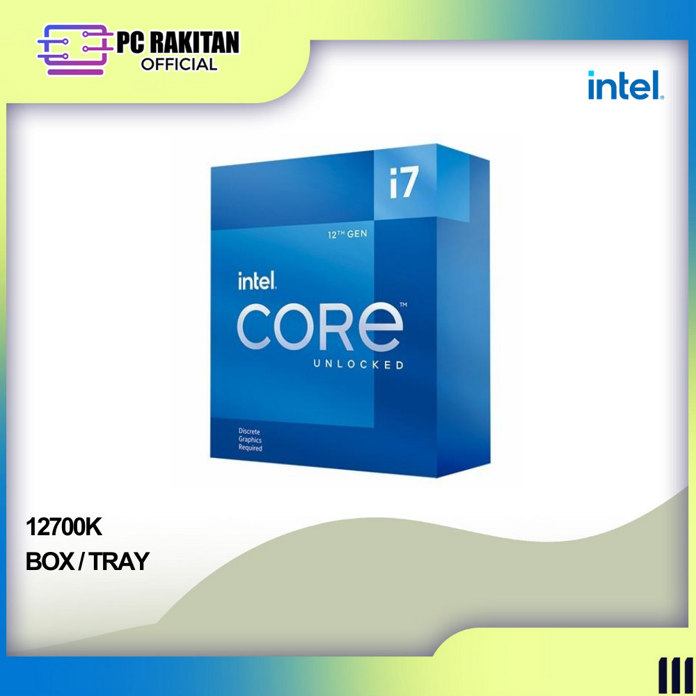 Jual INTEL PROCESSOR I7 12700K LGA1700 BOX / TRAY | Shopee Indonesia