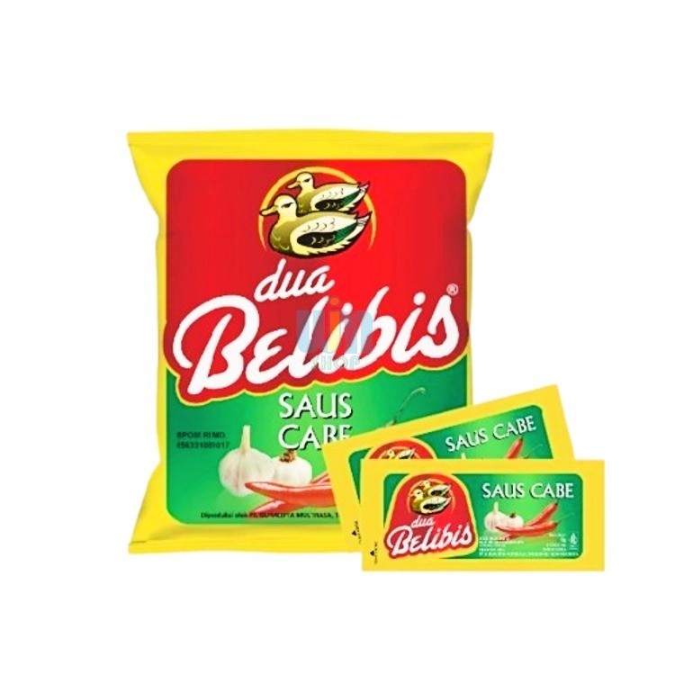 Jual Dua Belibis Saus Cabe Sachet 8gr x 24 pcs | Shopee Indonesia