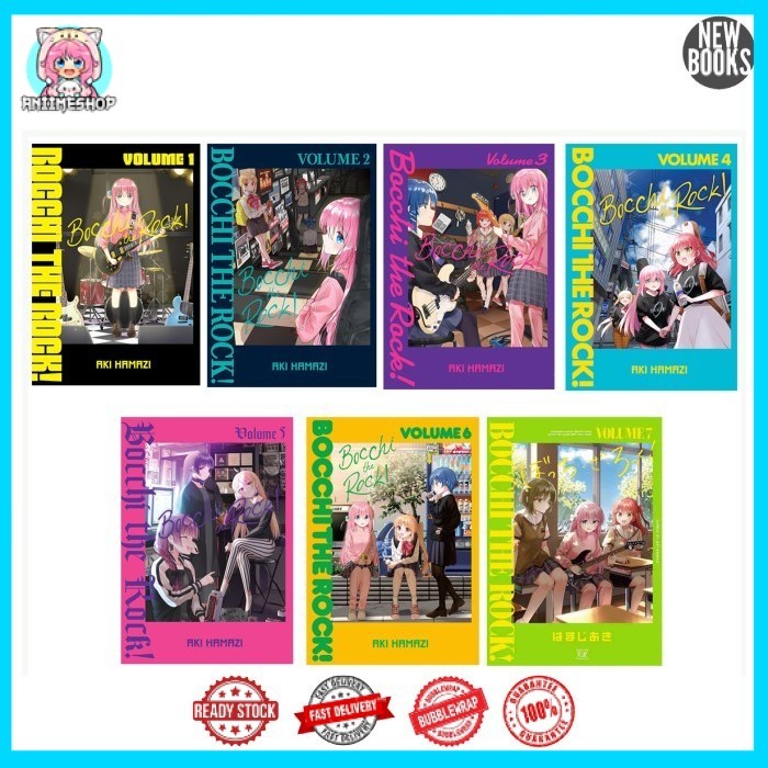 Jual Manga Bocchi the Rock! (8 book series) (ENGLISH) | Shopee Indonesia